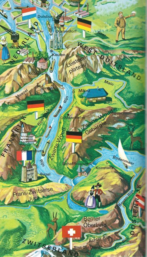 VRIJESCHOOL – 5e klas – Aardrijkskunde – De Rijn (3) | VRIJESCHOOL